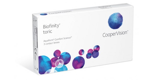 Biofinity Toric Cx 6 Lentes De Contacto Coopervision